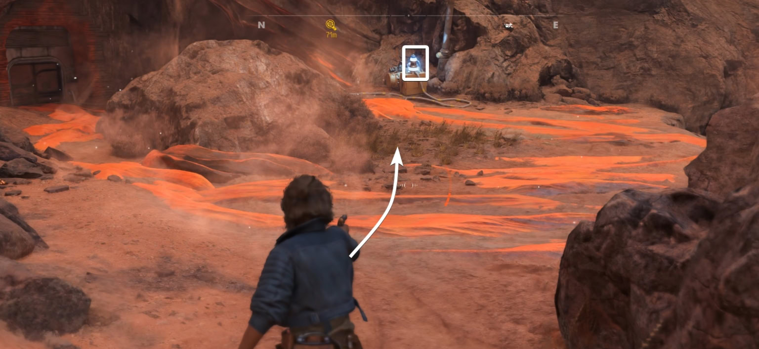 How to get the Smoke Bomb Compressor: Star Wars Outlaws: Fallen Mound ...