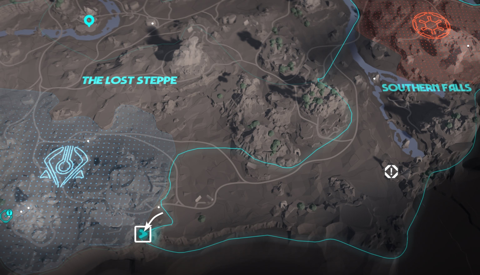 Star Wars Outlaws Toshara Holotracker Guide and Smuggler Cache ...