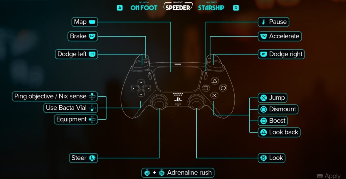 Star Wars Outlaws PC and Console Controls Guide - VULKK.com