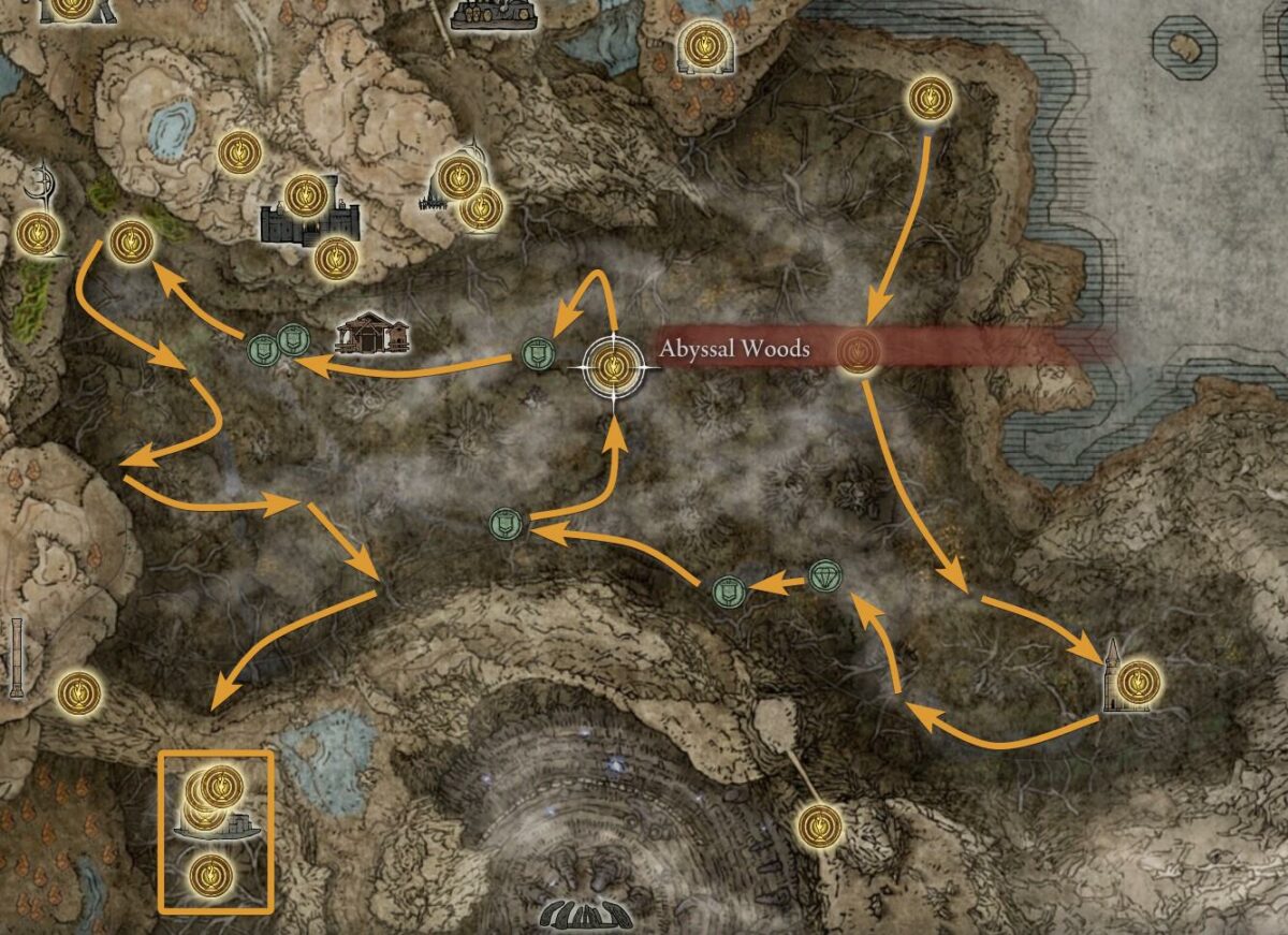 Shadow of the Erdtree Abyssal Woods and Midra's Manse Guide: All Unique ...