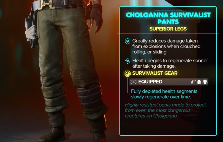 How to get the Cholganna Survivalist Outfit in Star Wars Outlaws ...