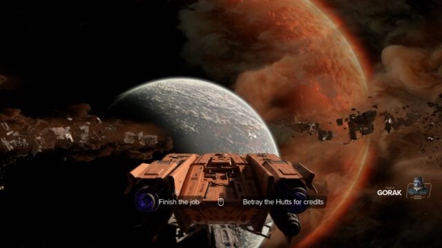 Should you betray the Hutts for Credits or Finish the Job: Star Wars ...
