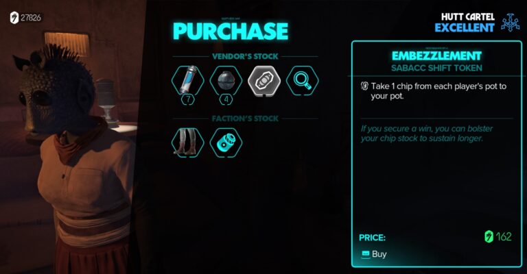 All Sabacc Shift Tokens in Star Wars Outlaws: Full Catalog and ...
