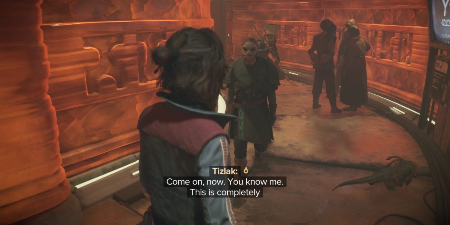 Should you take Tizlak to Gorak or Take his Bribe: Star Wars Outlaws ...