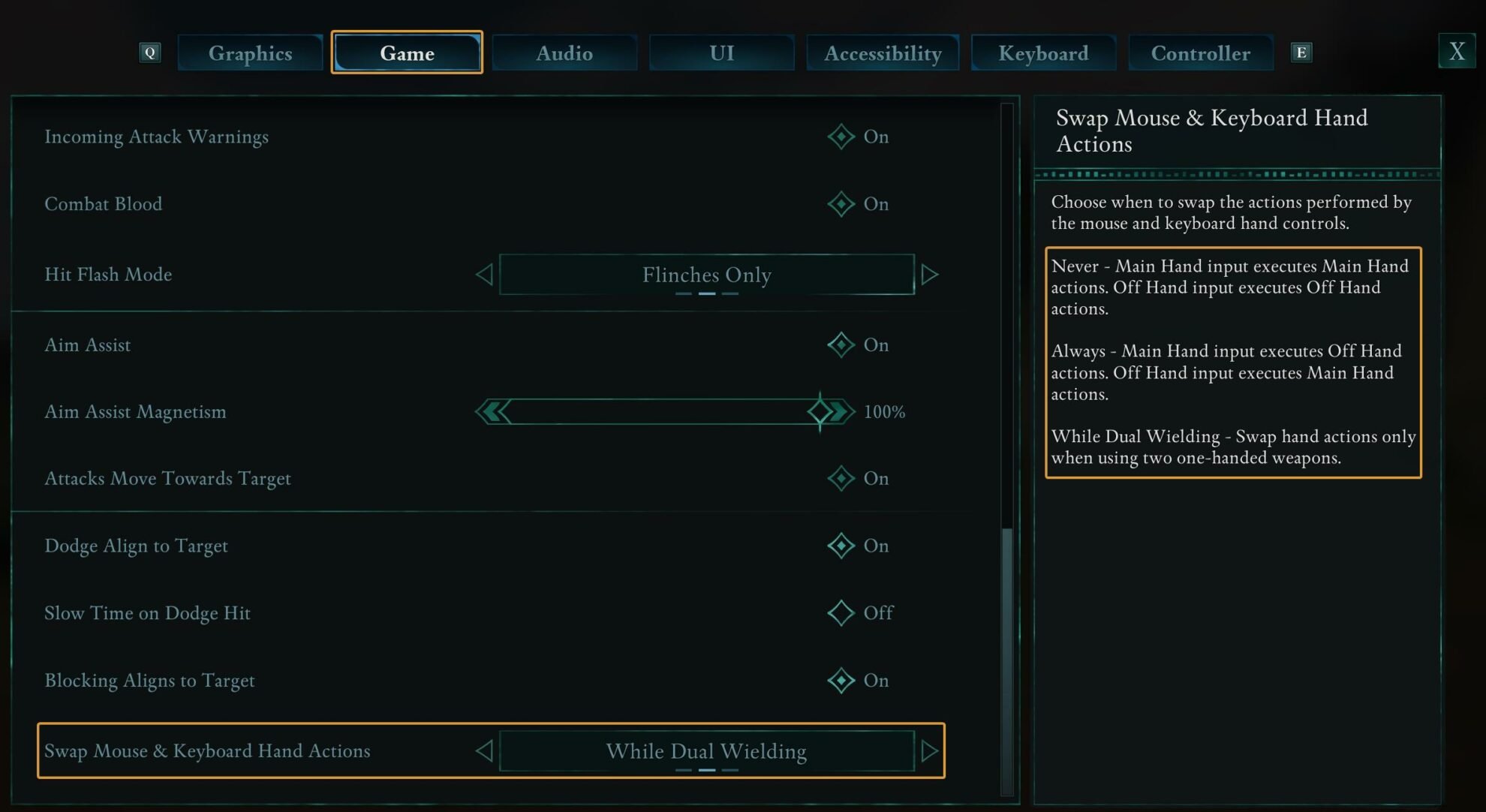 Avowed Controls Guide for PC and Xbox - VULKK.com