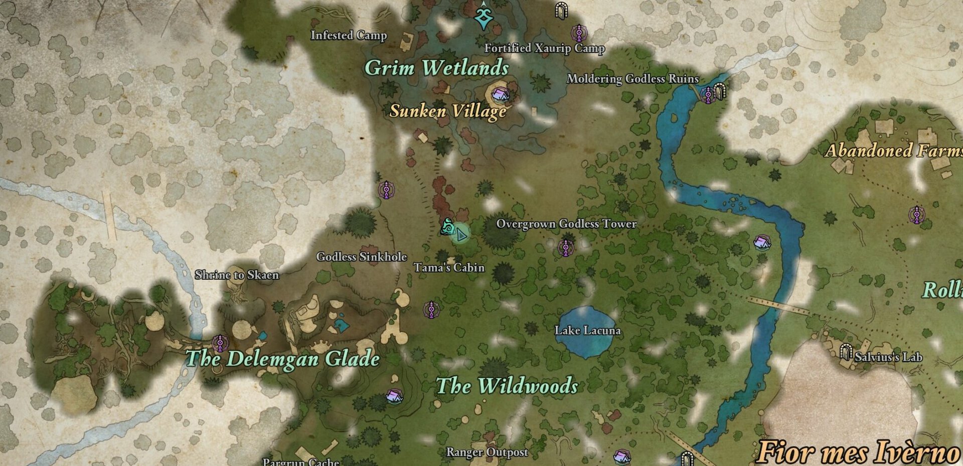 Avowed: All Strangled Adra Locations and Dawnshore Strangled Adra ...