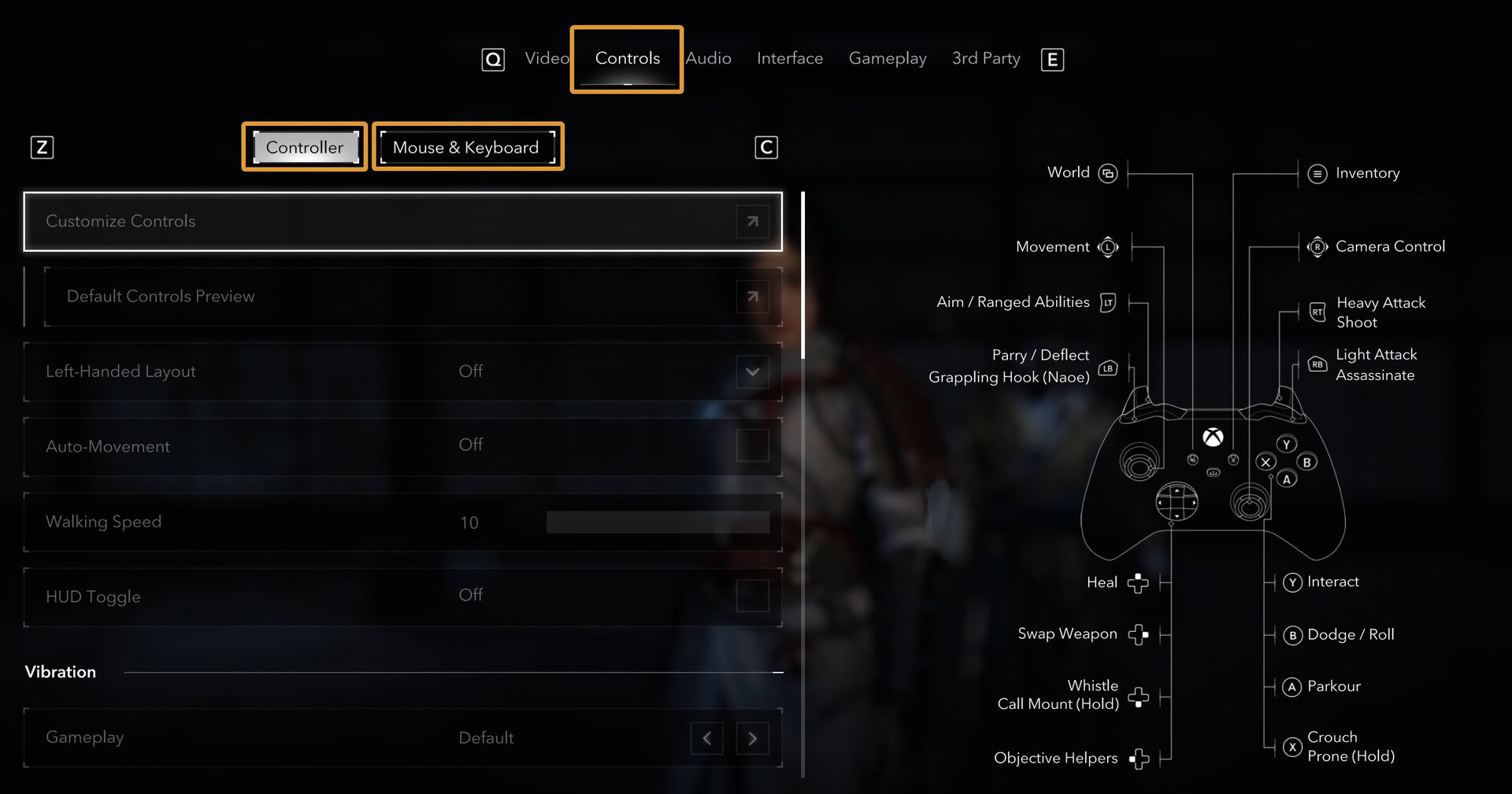 Assassin's Creed Shadows Controls Guide - VULKK.com