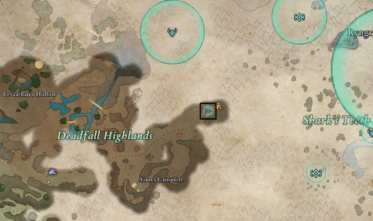 Avowed Shatterscarp Treasure Map Locations and Rewards - VULKK.com