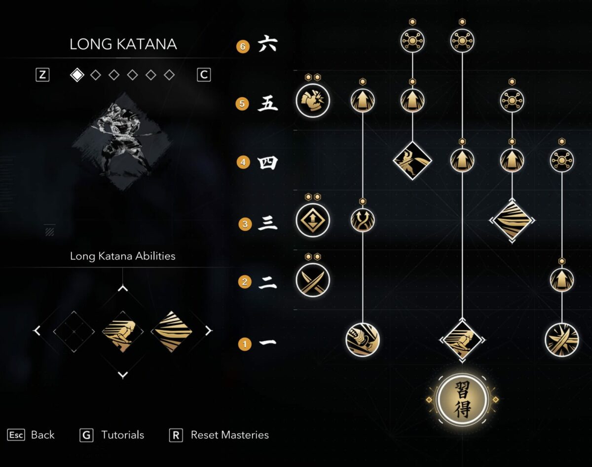 Mastery Paths Breakdown and Recommended Abilities for Naoe and Yasuke ...