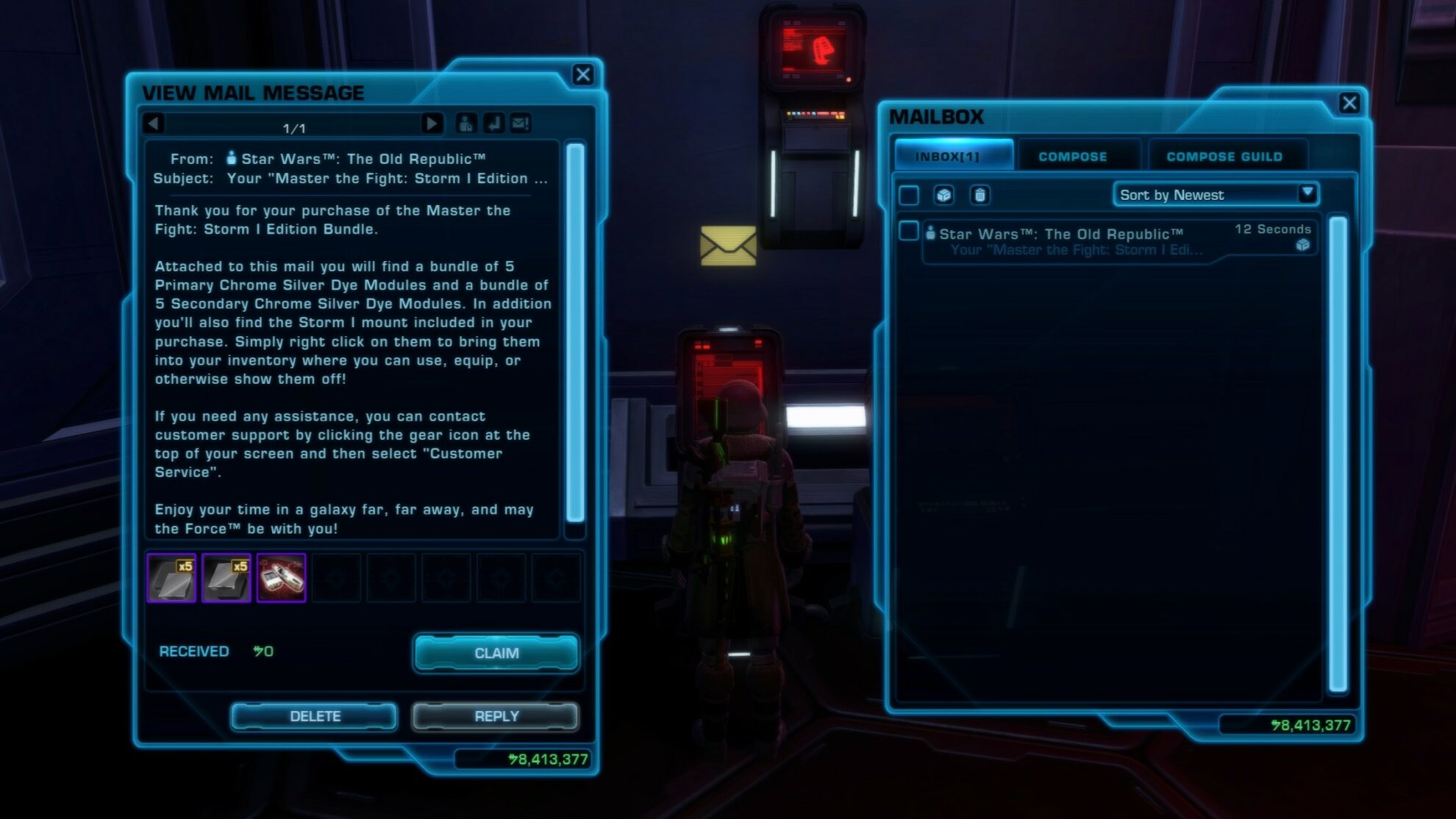 SWTOR Master the Fight Bundle: Storm I Edition Overview - VULKK.com