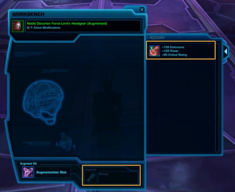 SWTOR 7.8 Augments Guide - VULKK.com