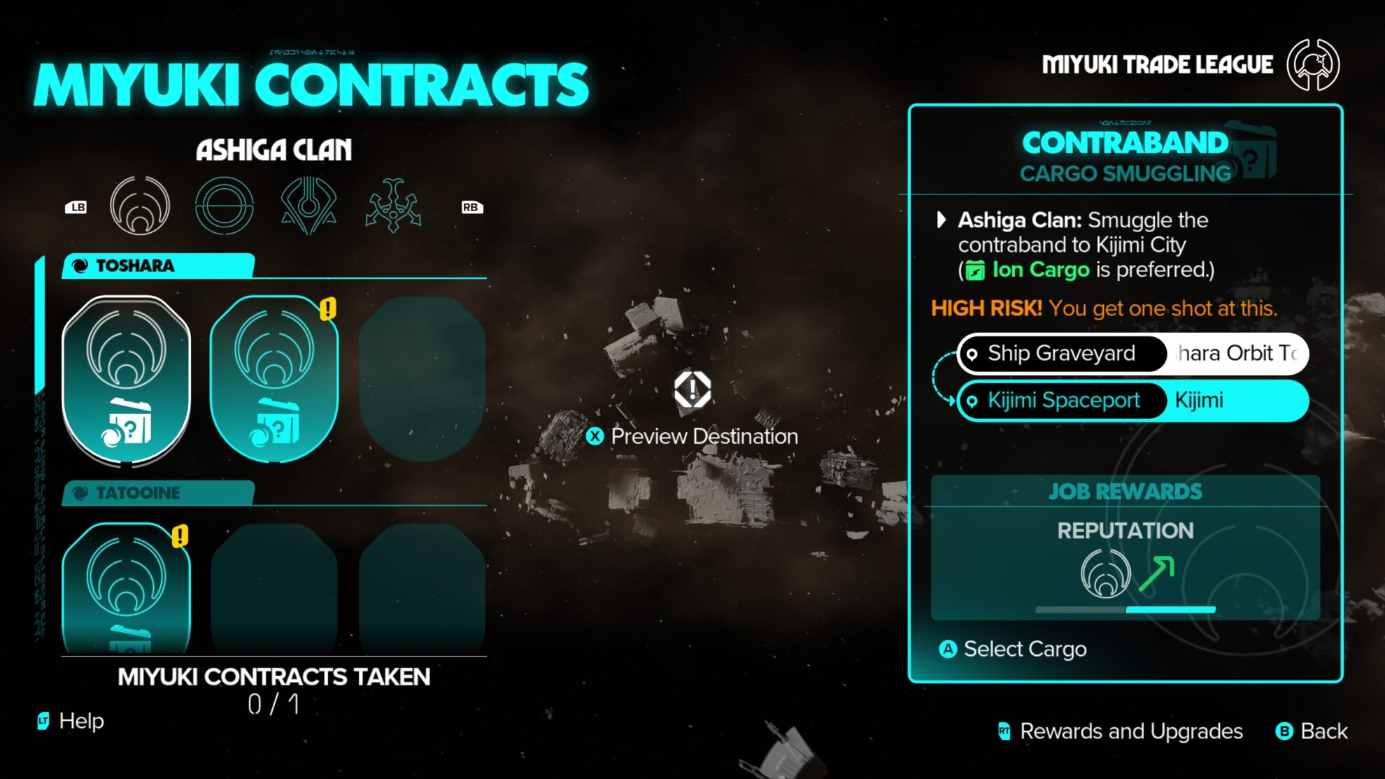 Star Wars Outlaws: Miyuki Trade League Contracts Guide - VULKK.com