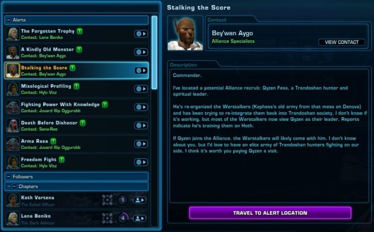 SWTOR Alliance Alerts Gude - VULKK.com
