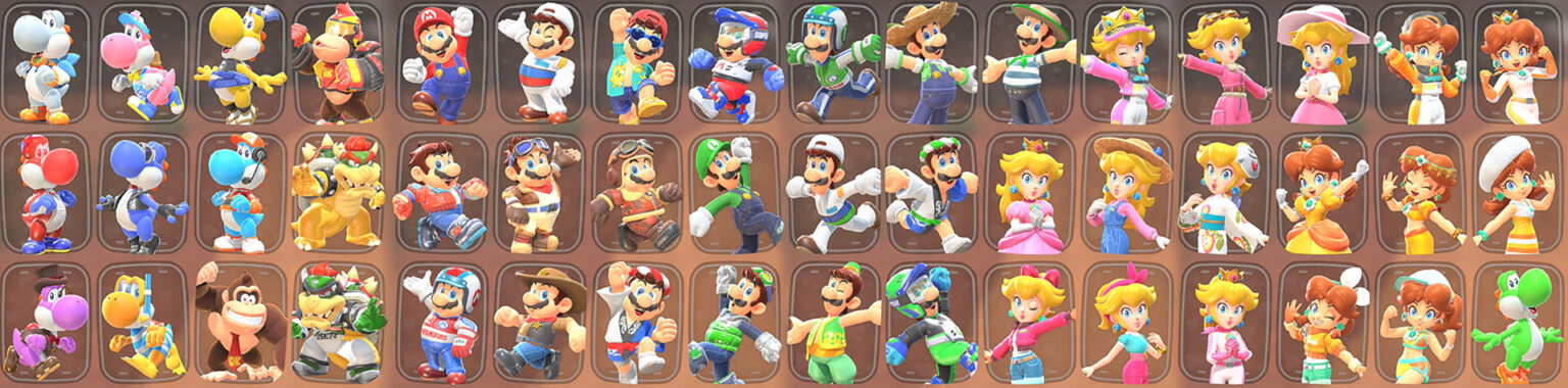 All Unlockable Characters and Costumes in Mario Kart World - VULKK.com