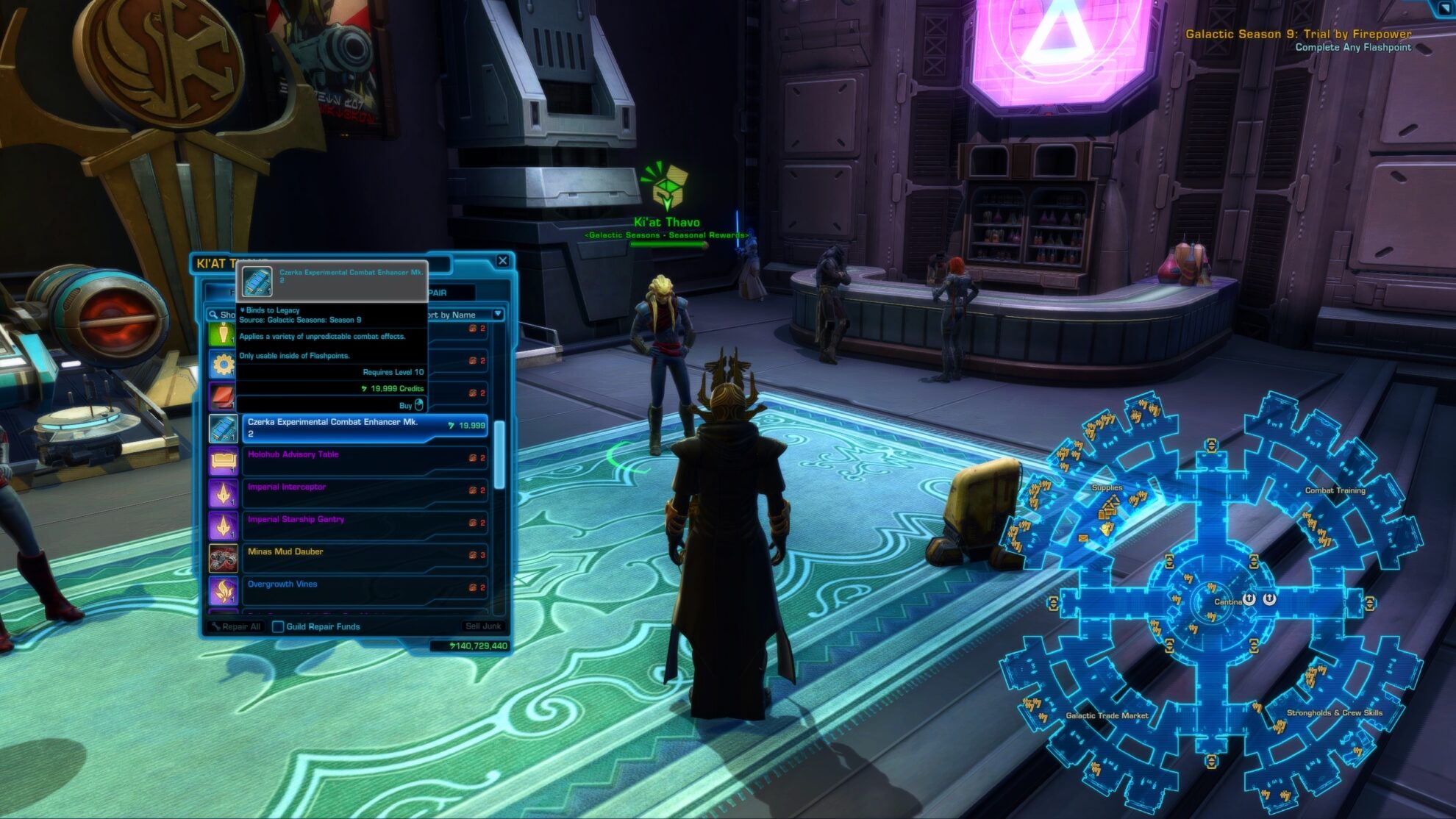 SWTOR GS9 Flashpoint Resurgence Objectives and Czerka Stim Guide ...