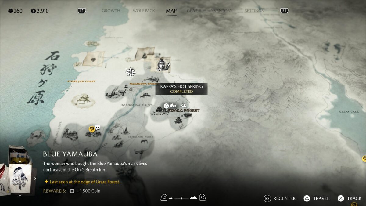 How to get the Fundoshi and All Hot Spring Locations in Ghost of Yotei ...