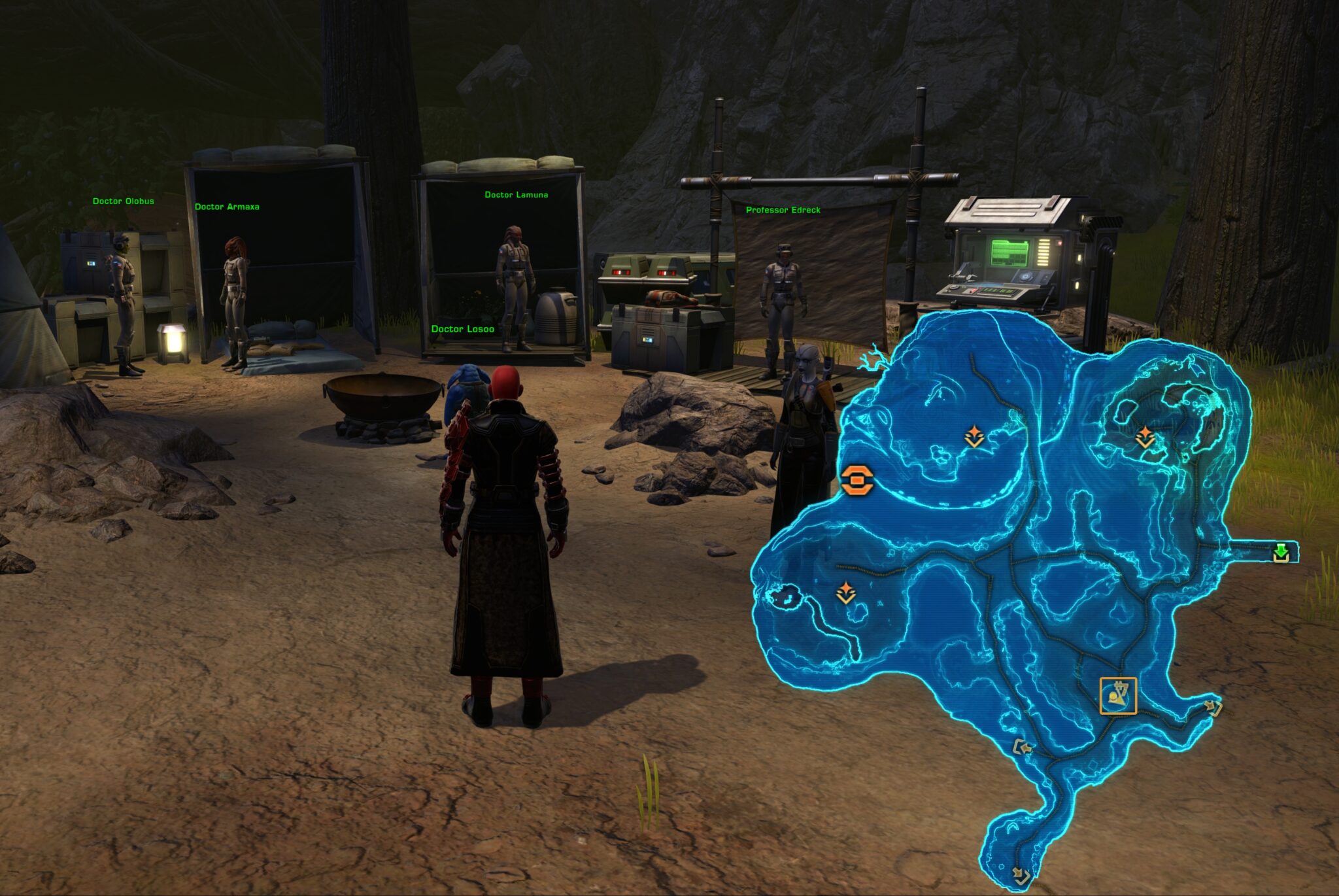 SWTOR Wreckage on Dantooine Mission Walkthrough - VULKK.com